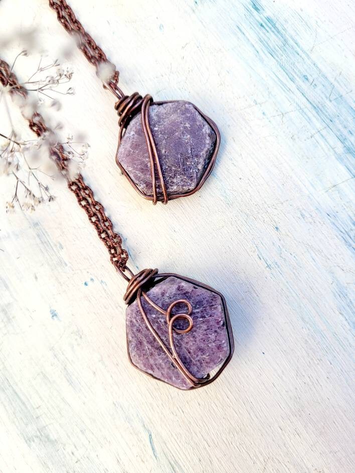 Raw Ruby Hexagon Necklace Raw Corundum Ruby Record Keeper - Etsy
