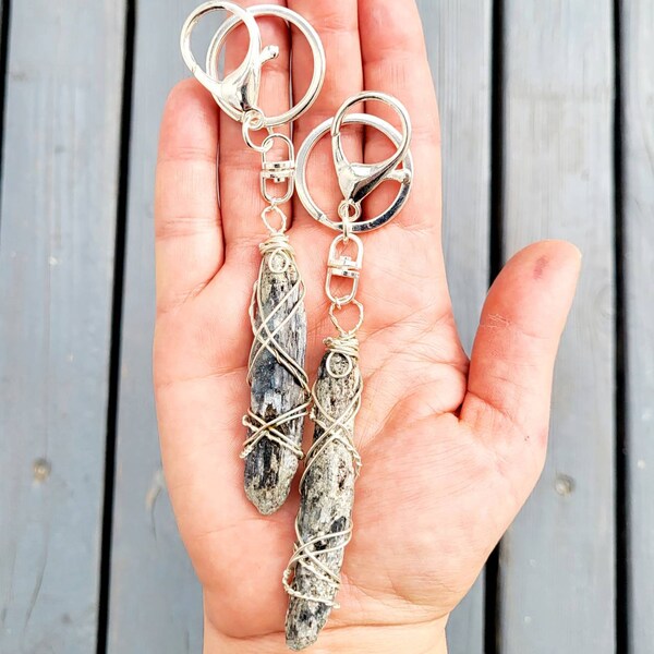 Gemstone Keychain - Etsy