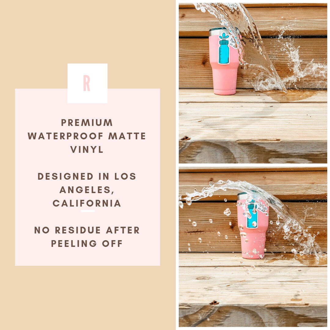 20 Pack Preppy Southern Sorority Stickers for Water Bottles | Etsy