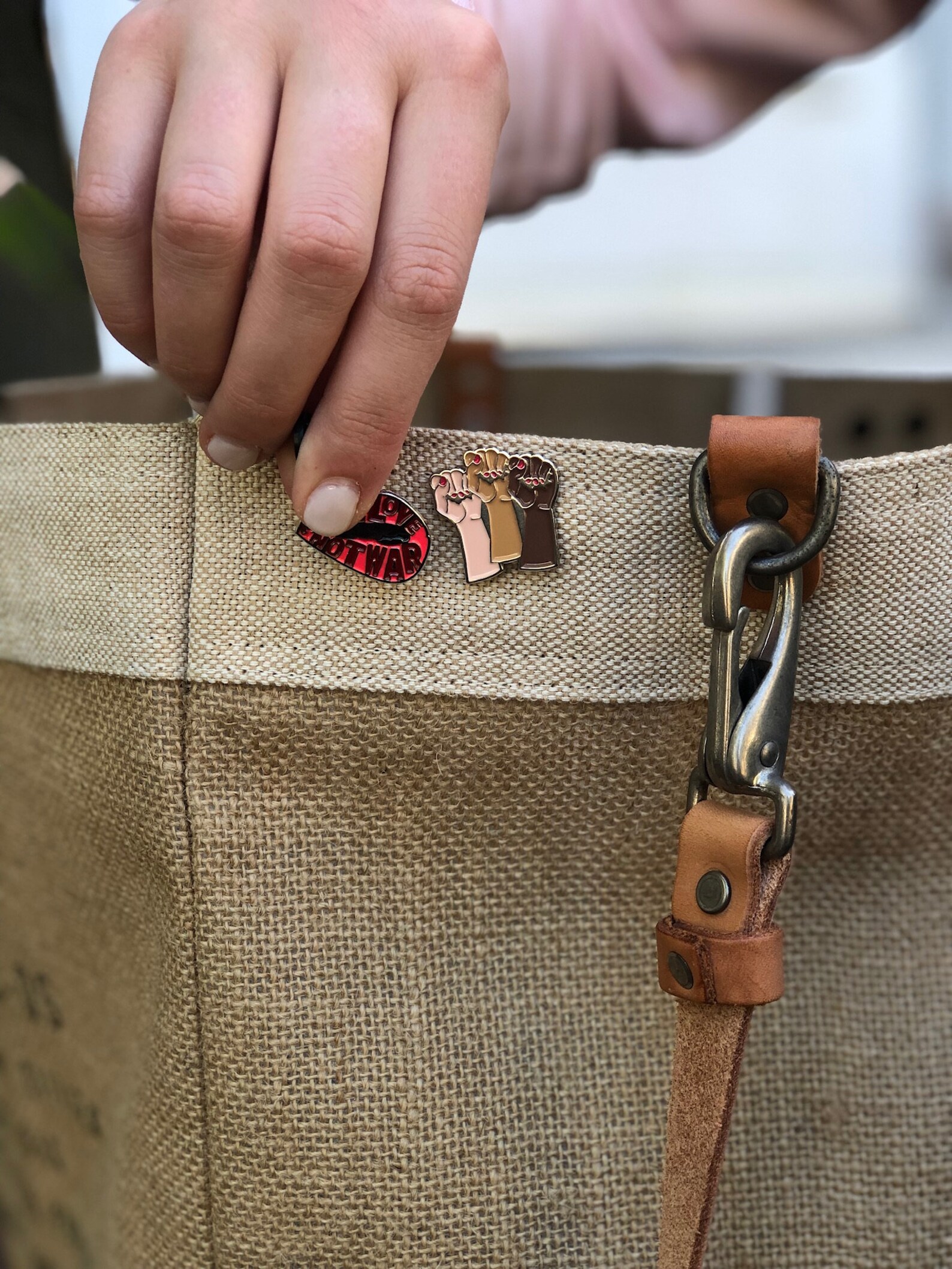 7 Cute Enamel Pins for Backpacks Feminist Lapel Pin Set for - Etsy