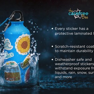 50 Pack Rainbow VSCO Stickers for Water Bottles Laptops - Etsy