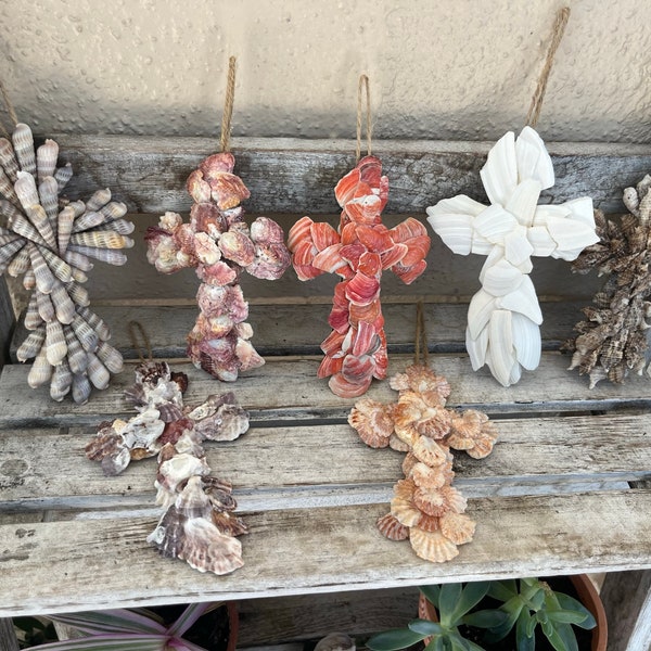 Shell Cross - Etsy