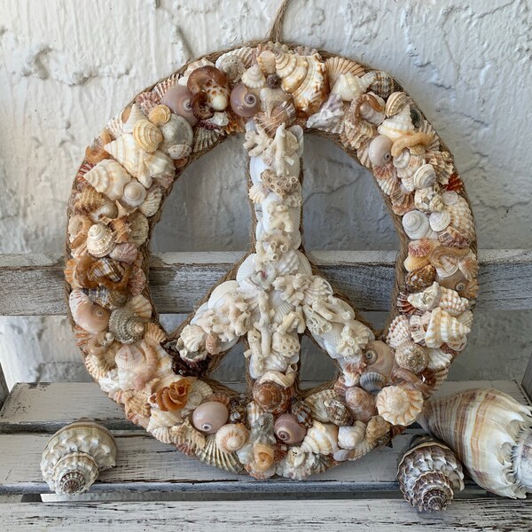 Coastal Peace Sign - Etsy