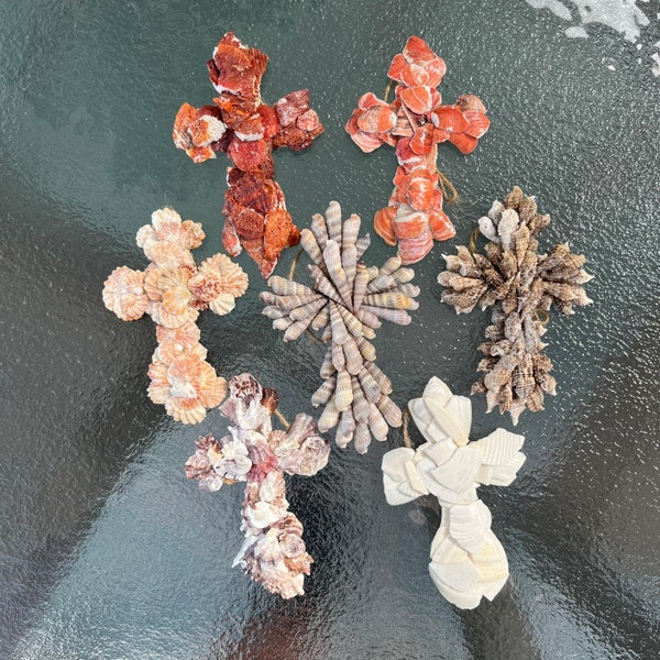 Shell Cross - Etsy