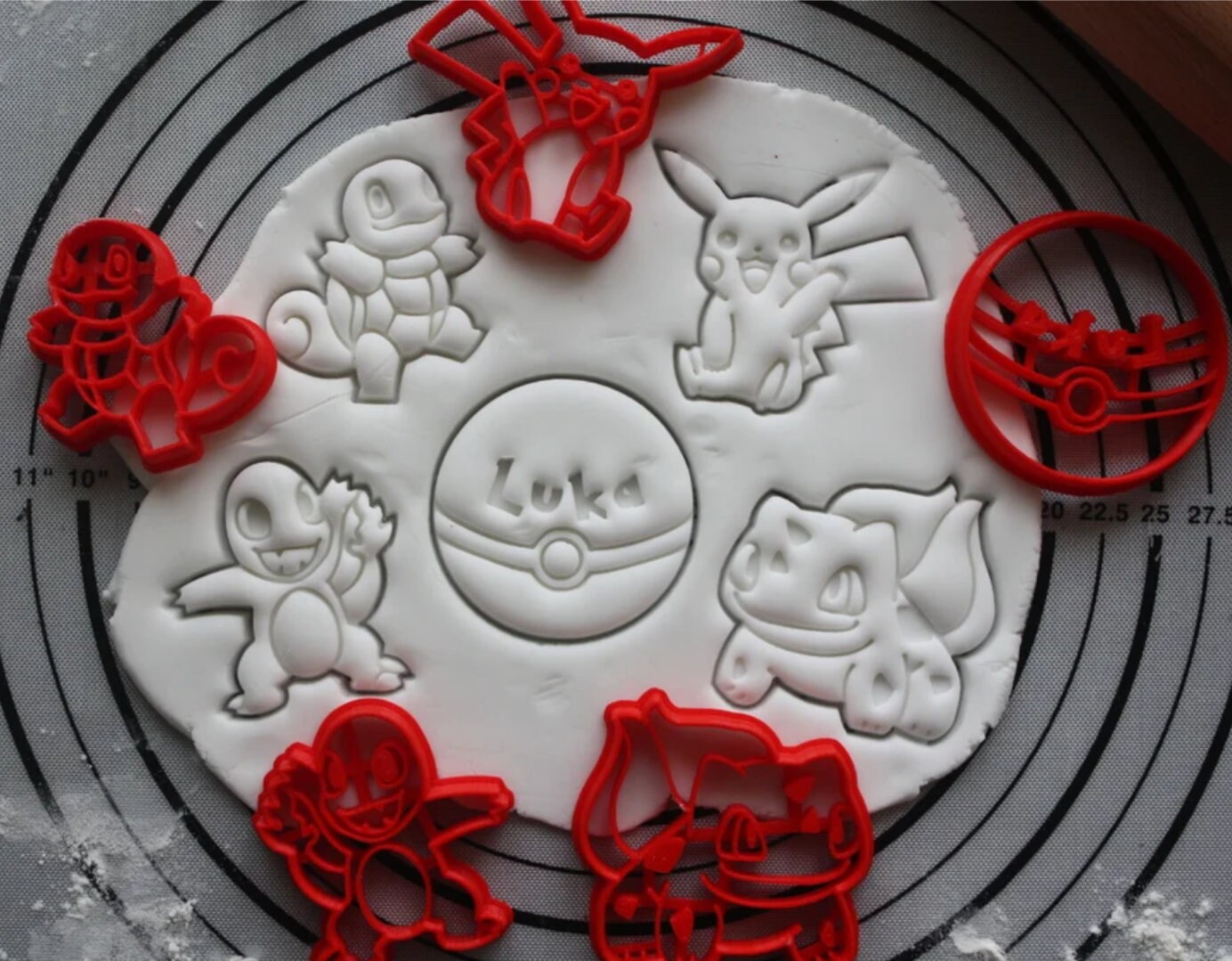 Pokemon Cookie Cutters // Fondant Cutter // Craft and Toy Tool | Etsy