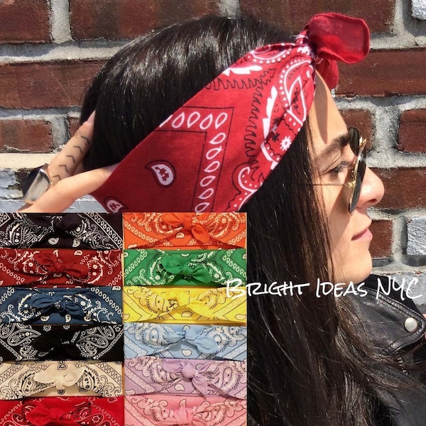Rockabilly Bandana - Etsy