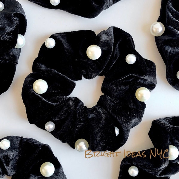 Pearl Scrunchie - Etsy