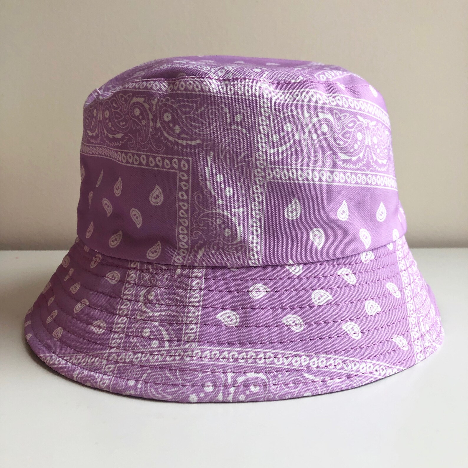 Bandana Bucket Hat Reversible Bucket Hat Bandana Color - Etsy