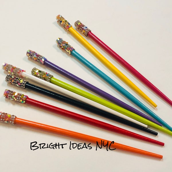 Wooden Hair Sticks - Etsy