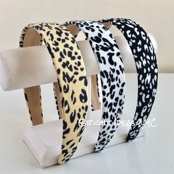 Leopard/cheetah Print Headband Spotted Headband Animal Print - Etsy