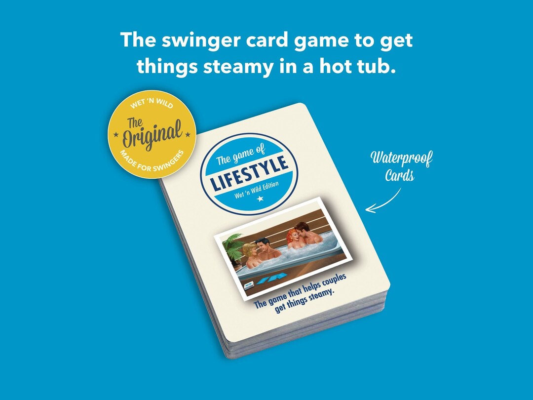 Ice Breaker Swinger Game Wet N Wild Edition Sex Game The Game Of
