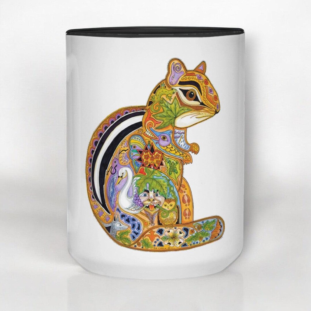 Chipmunk 15 Oz Mug - Etsy