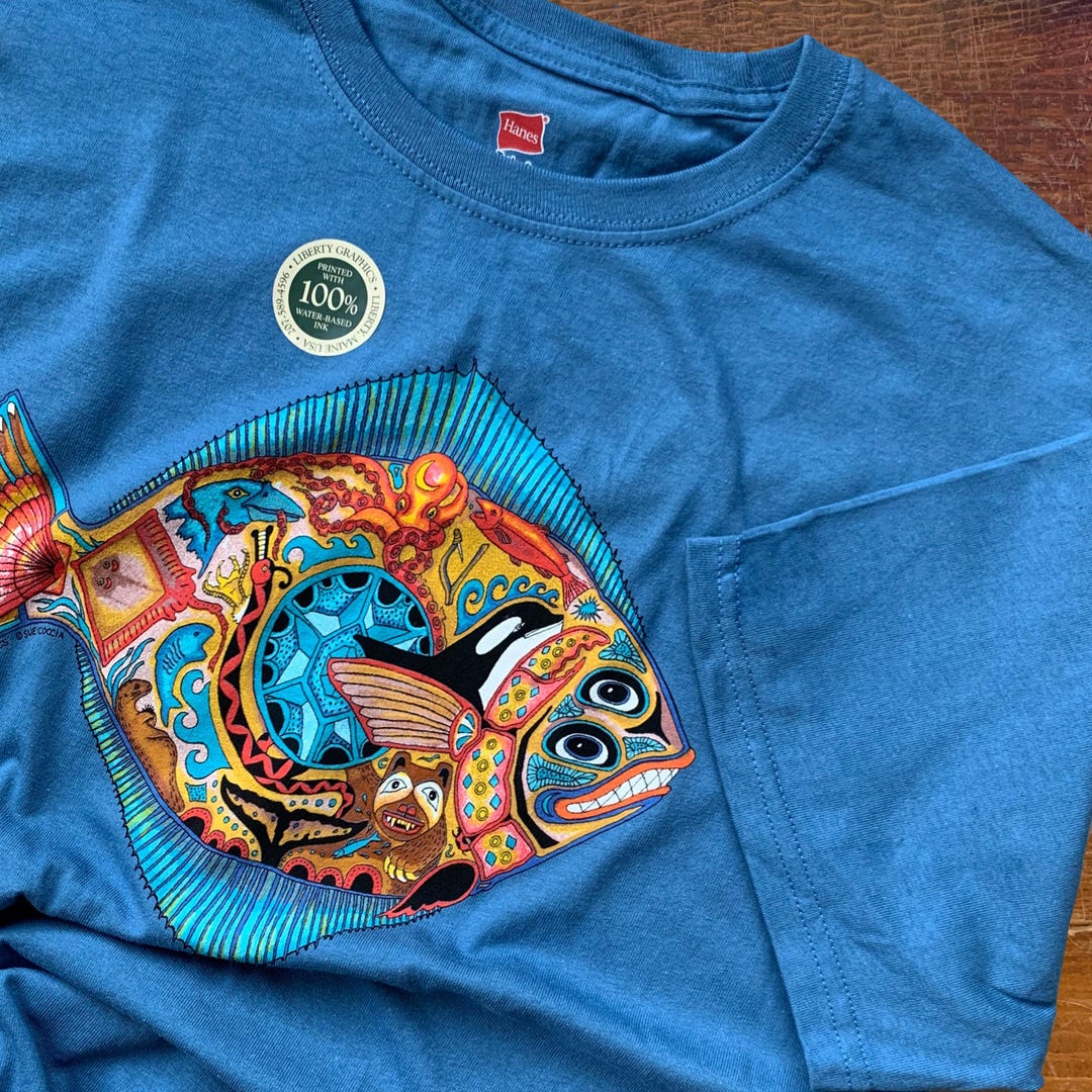Halibut Shirt - Etsy