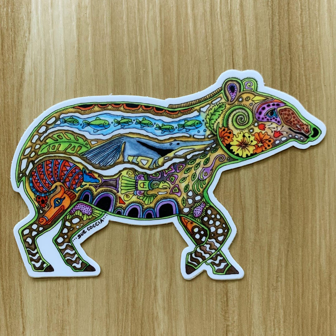 Tapir Sticker - Etsy