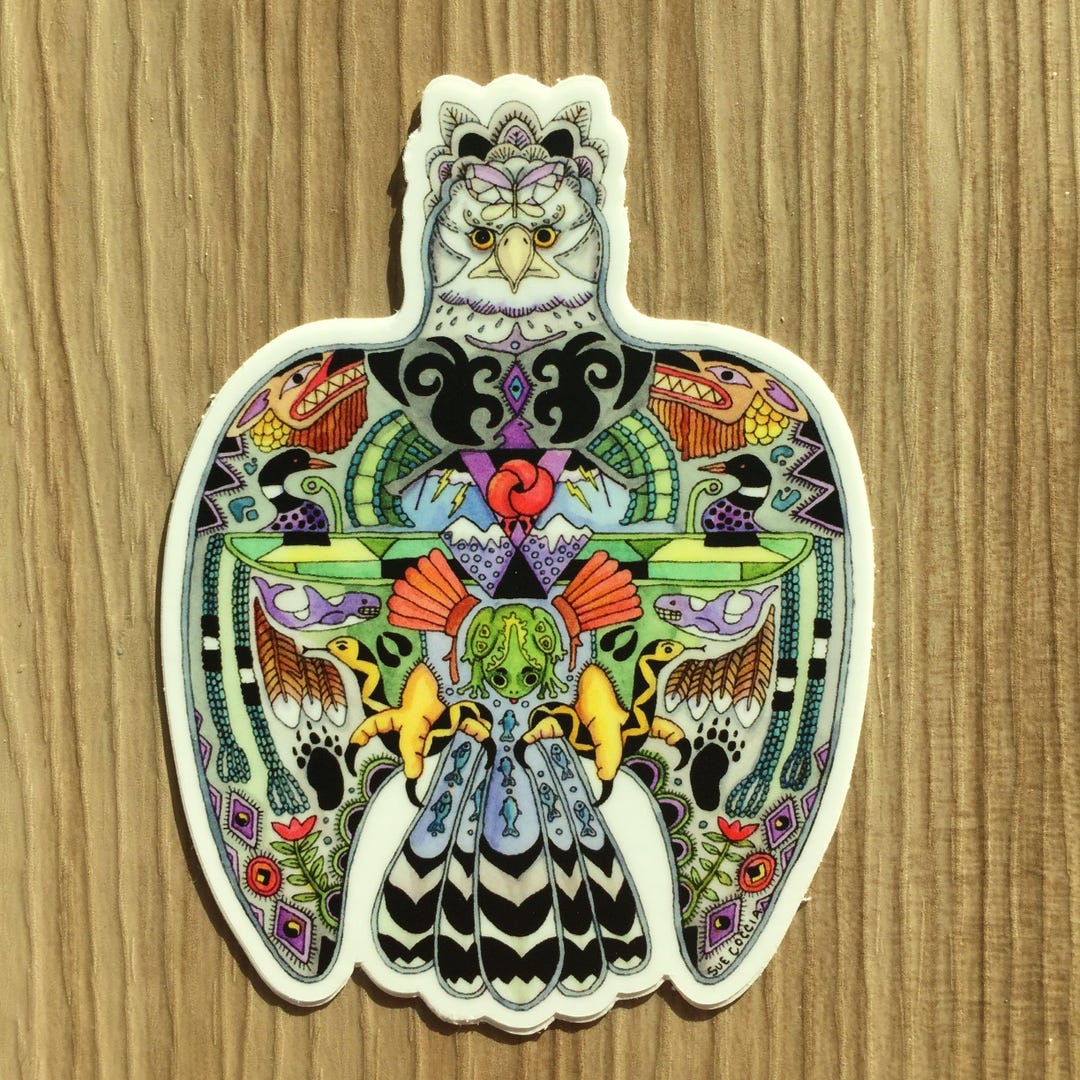 Thunderbird Sticker - Etsy
