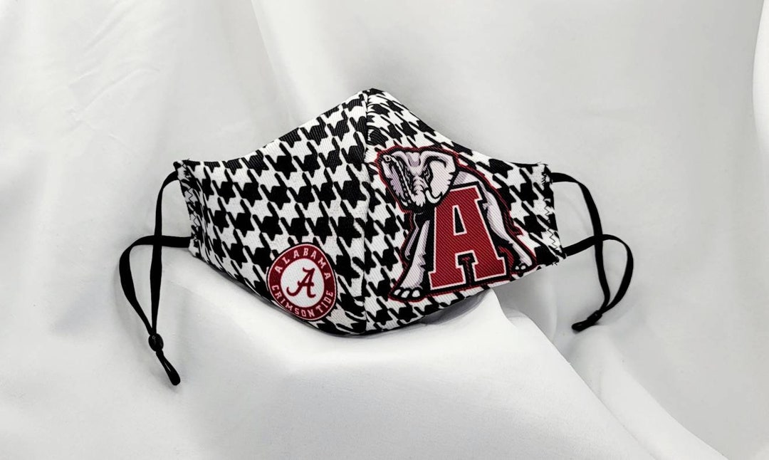Alabama Face Mask Adjustable Alabama Crimson Tide - Etsy