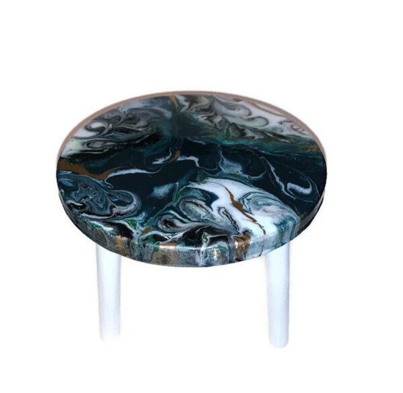 Resin Plant Stand 8 Wood Riser - Etsy