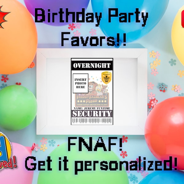 Five Nights at Freddys Security Badge - Etsy