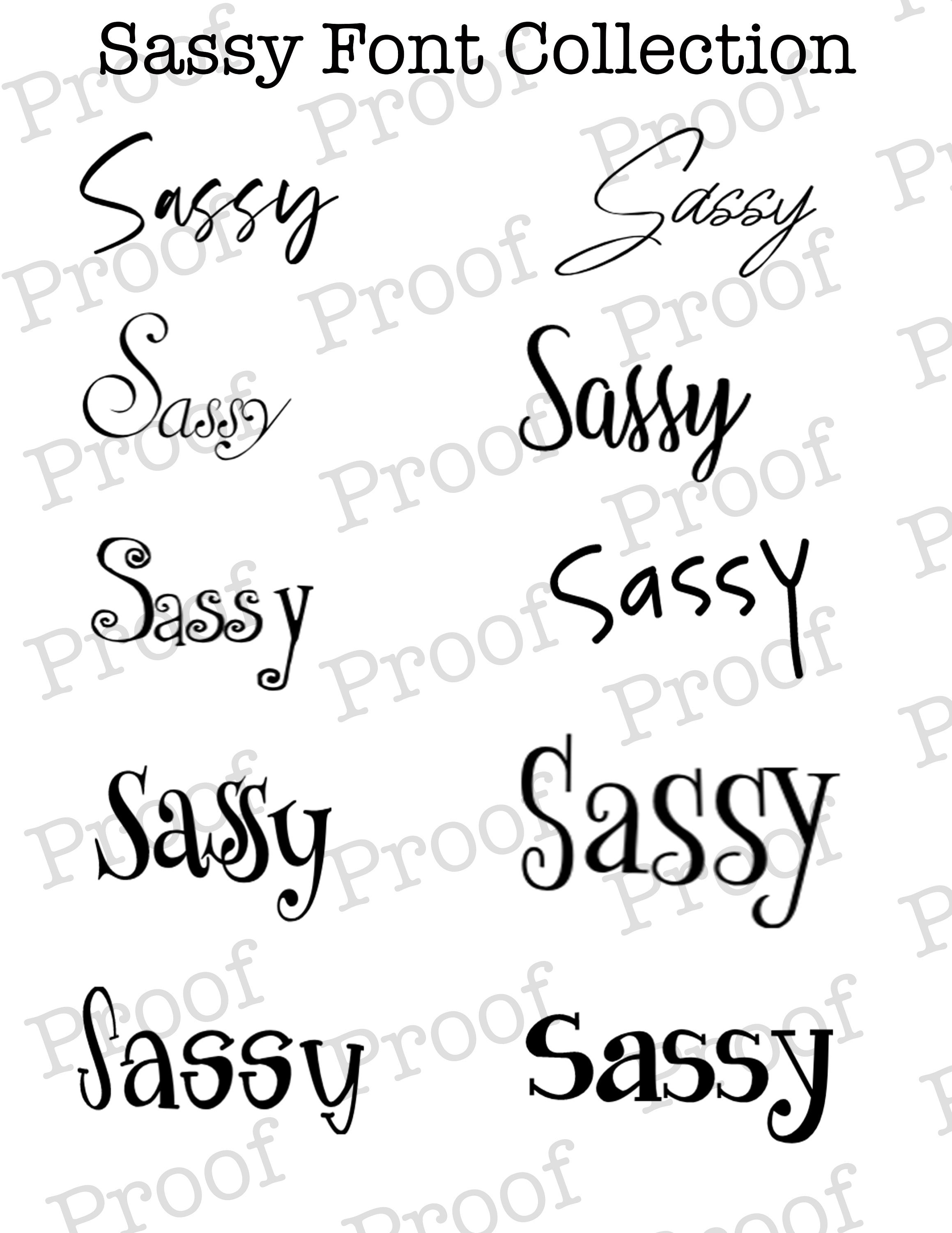 Sassy Fonts Schriftart KG Sweet N Sassy Download