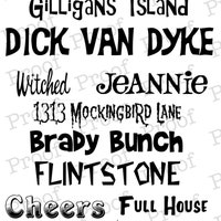 The Brady Bunch Opening Tiles, Brady Bunch Illustration, Brady Bunch ...