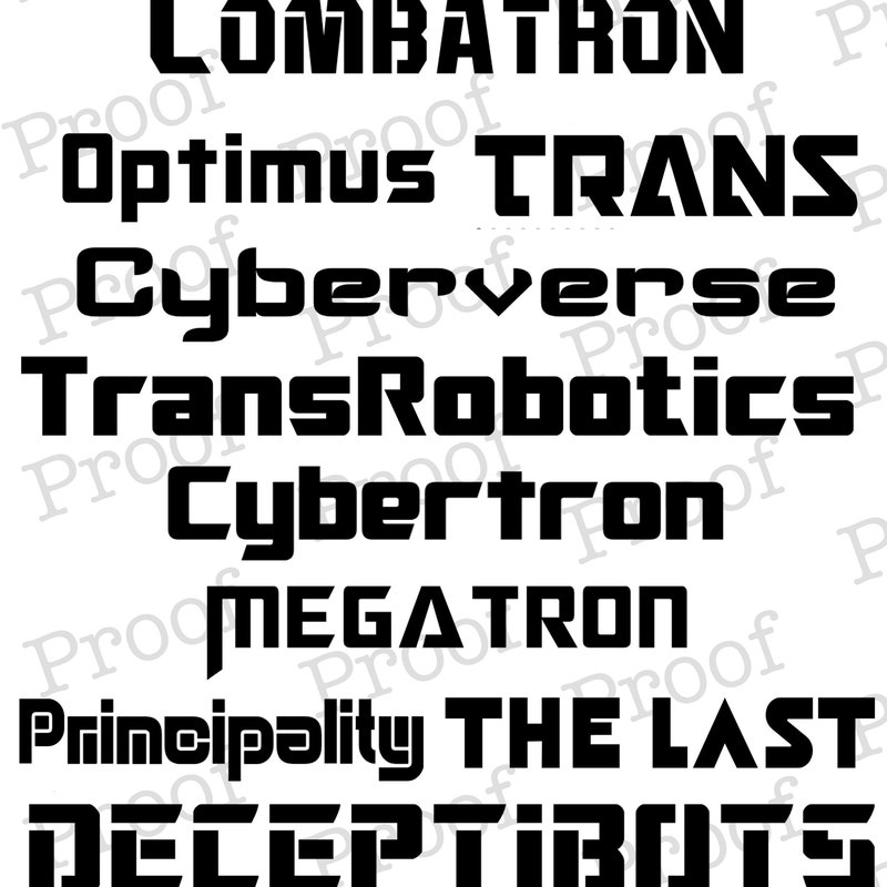 Transformers Stationery - Etsy