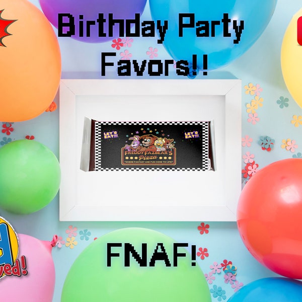 Five Nights at Freddys Candy Wrappers - Etsy