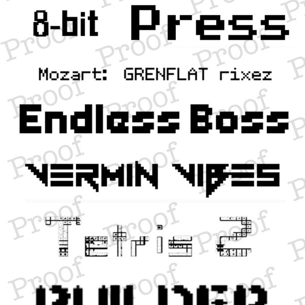 8 Bit - Etsy