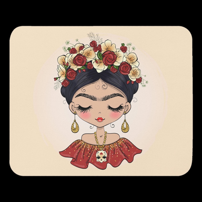 Frida Kahlo Mouse Pad multiple Options Available - Etsy