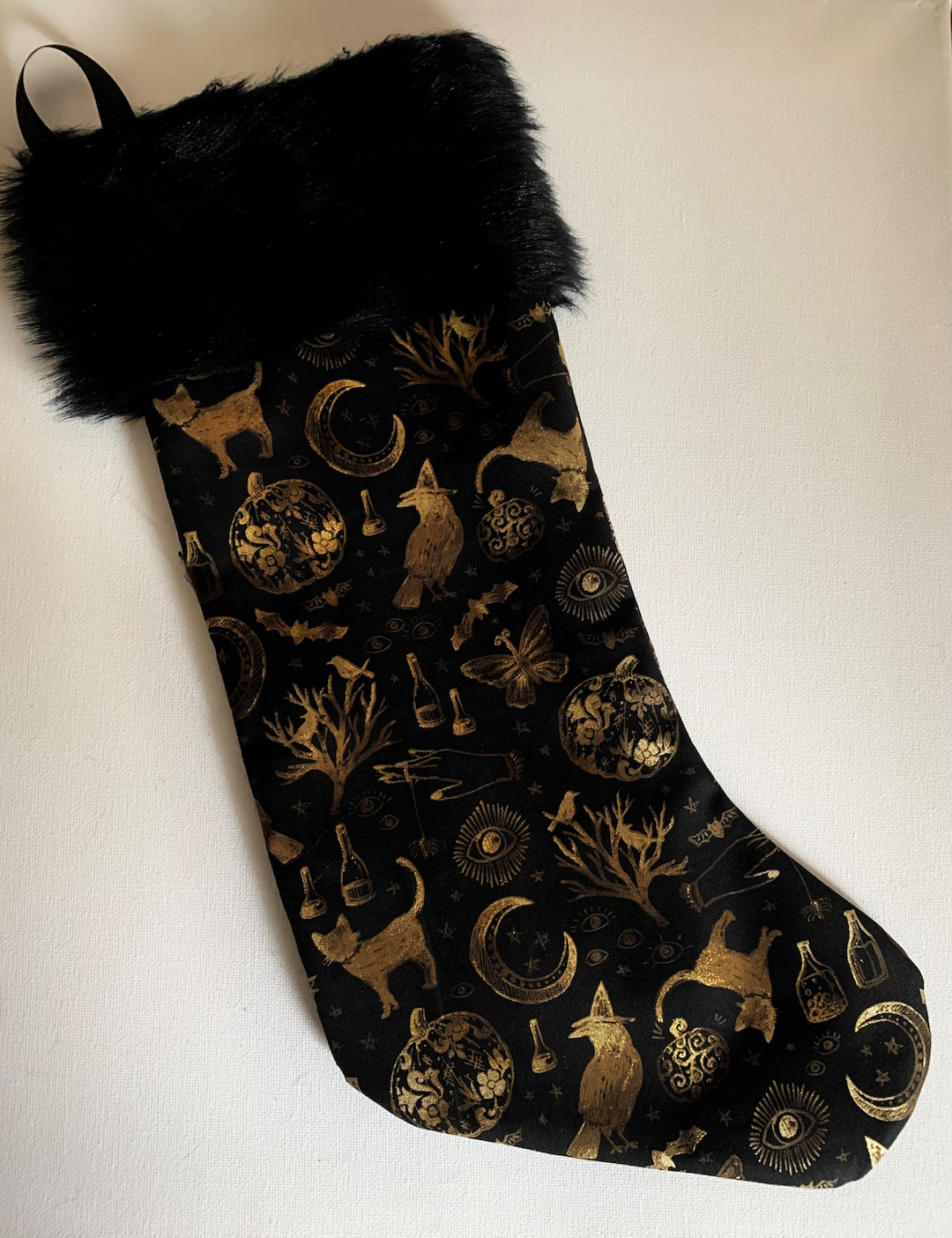 Magic Moon Celestial Christmas Stocking - Etsy