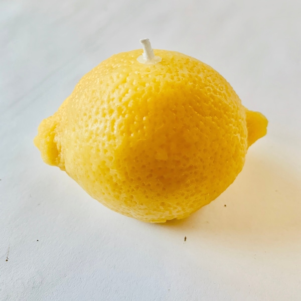 Lemon Candle - Etsy
