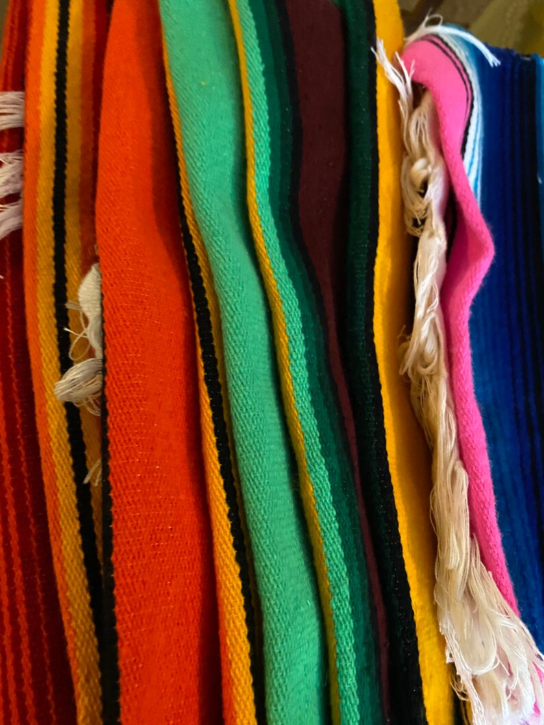Mexican Sarape Table Runner - Etsy