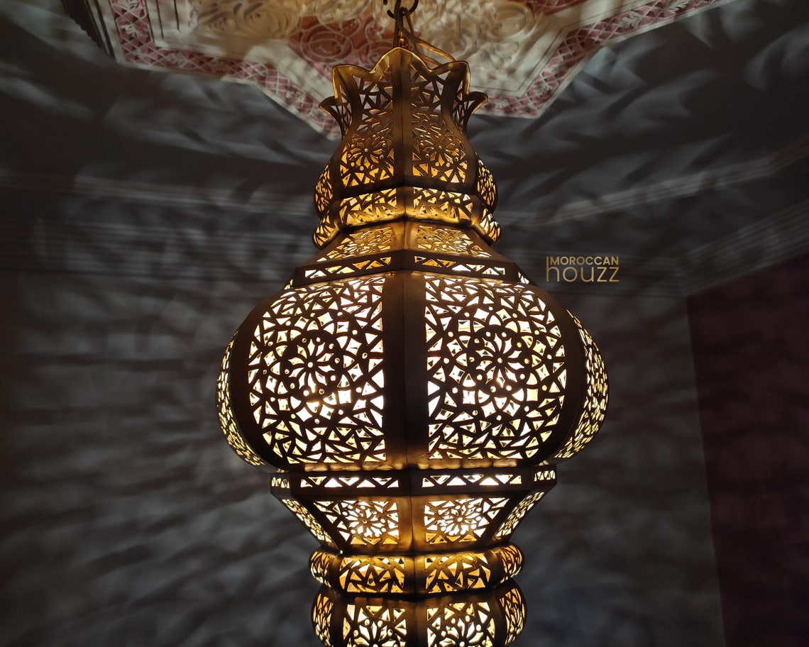 Modern Moroccan Pendant Light Shade Moroccan Hanging Lantern - Etsy