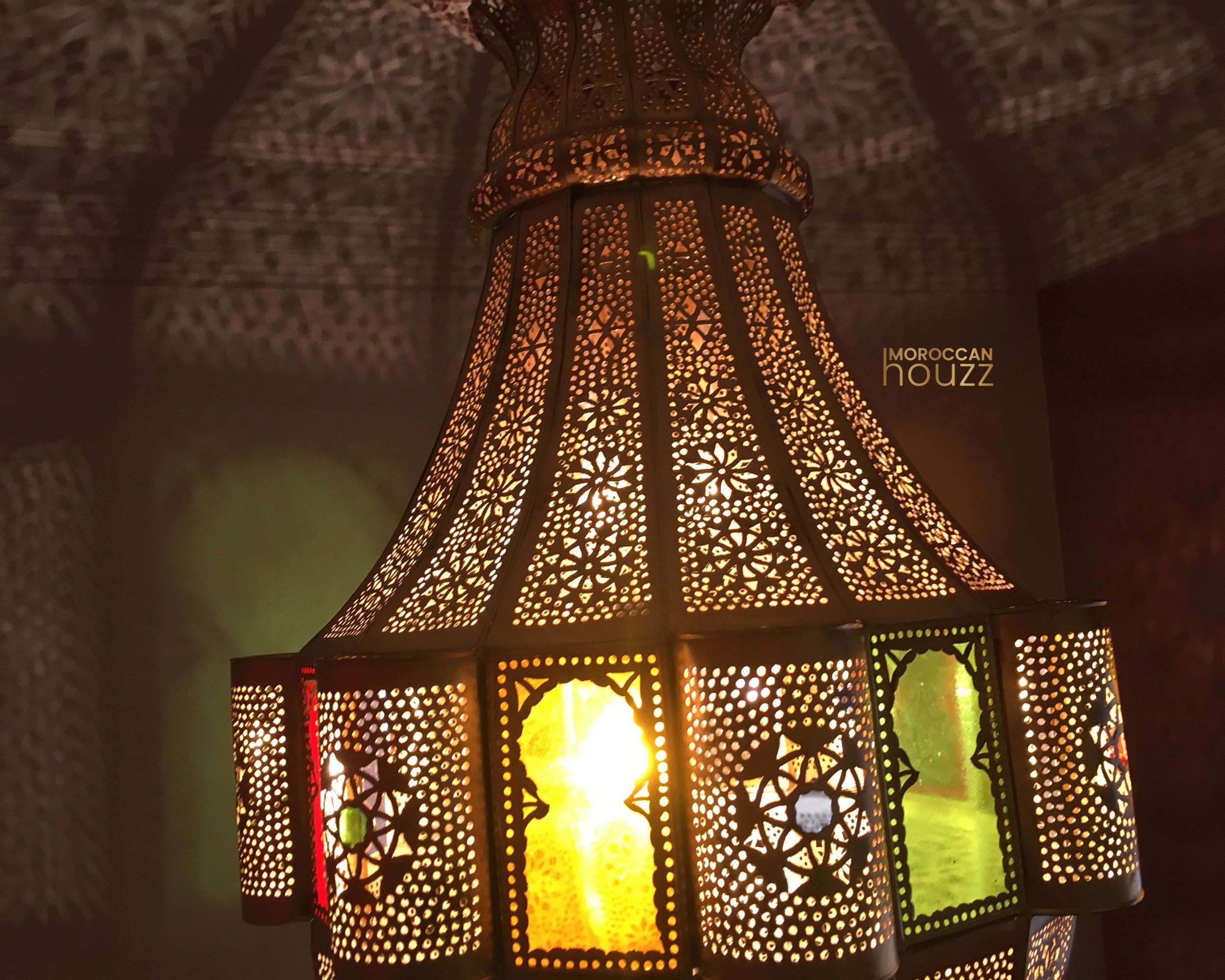 Authentic Moroccan Pendant Light Large Moroccan Handmade - Etsy