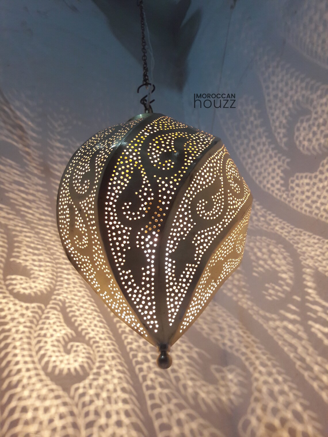 Small Handmade Moroccan Pendant Light Moroccan Chandelier | Etsy