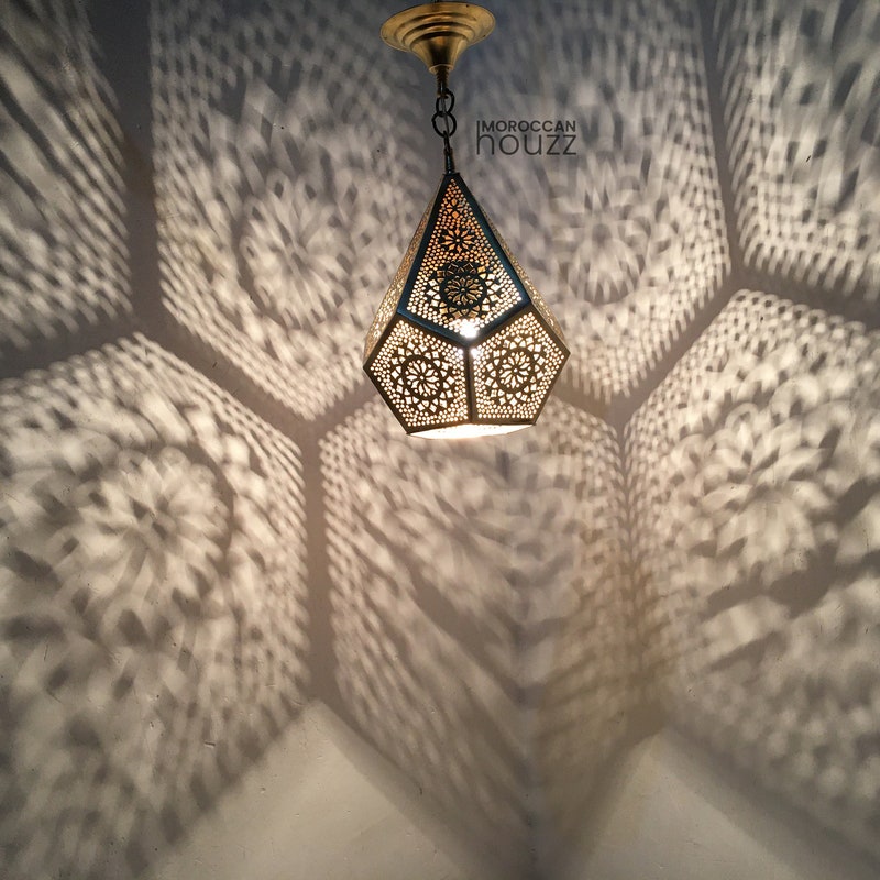 Ceiling Lamp Triangle - Etsy