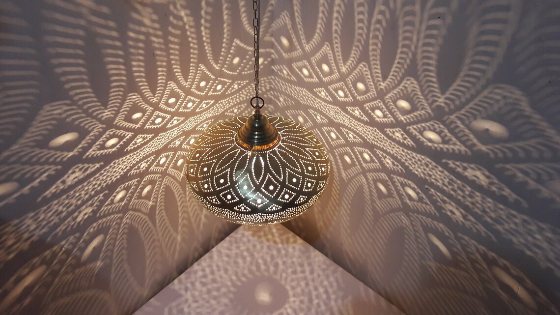 Moroccan Pendant Light - Etsy
