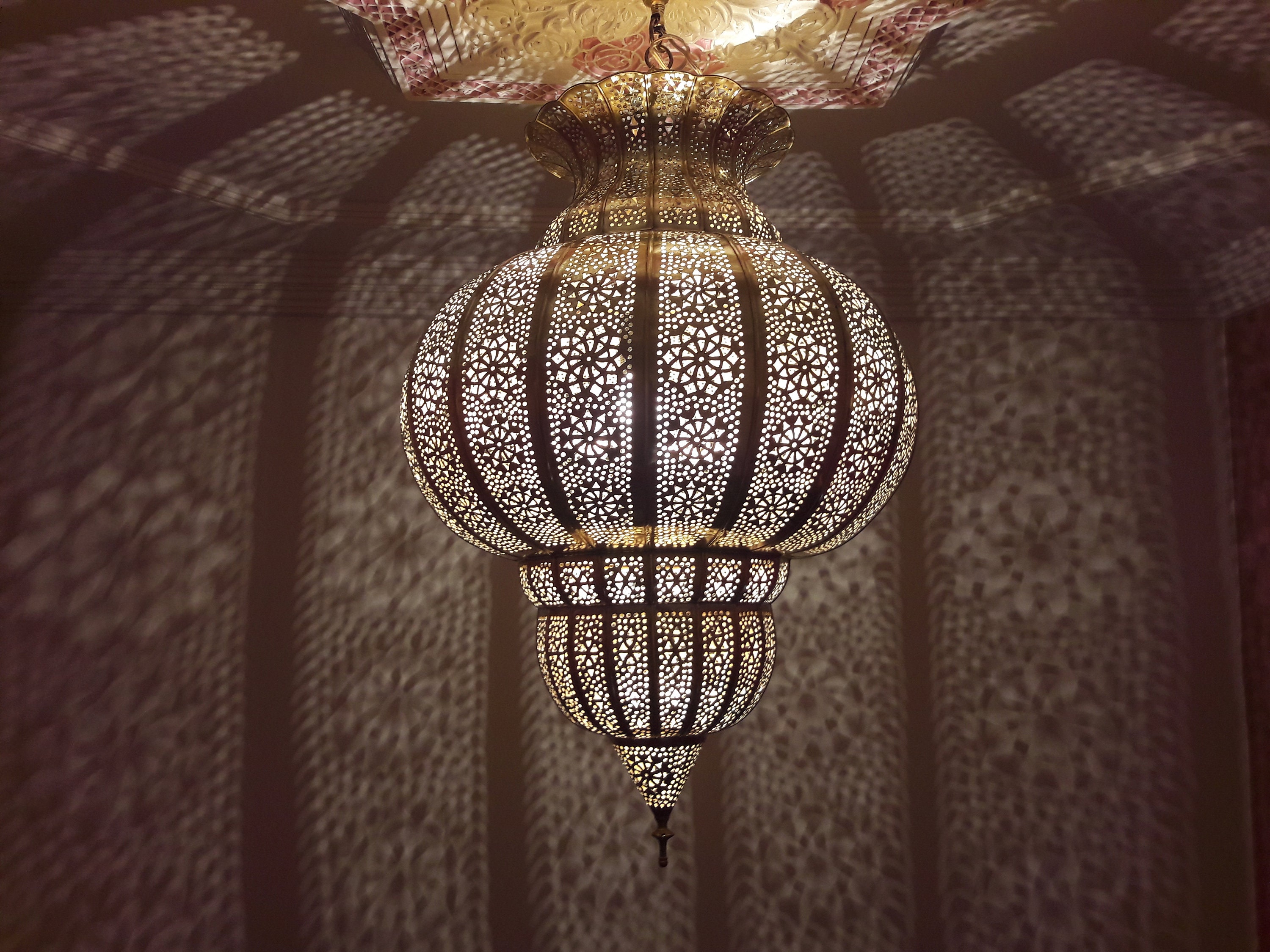 Moroccan Ceiling Lampshade Lamp Arabian Home Decoration | Etsy