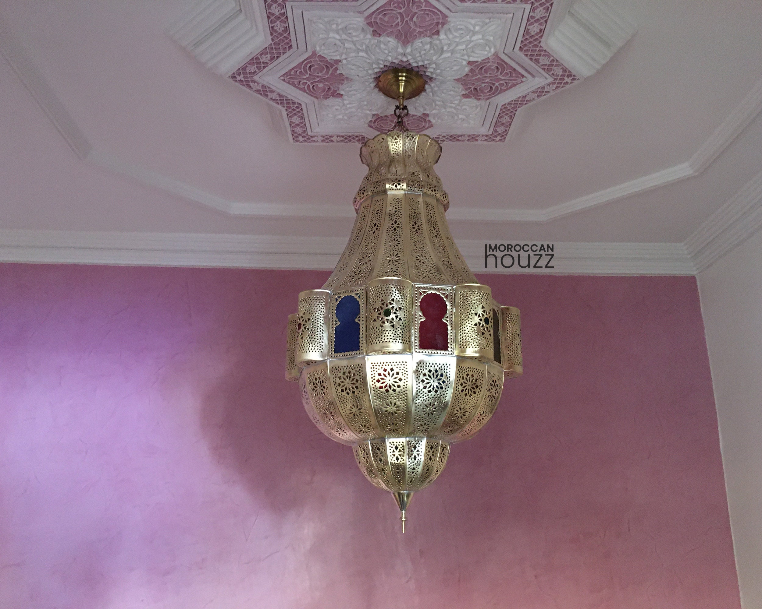 Authentic Moroccan Pendant Light Large Moroccan Handmade - Etsy