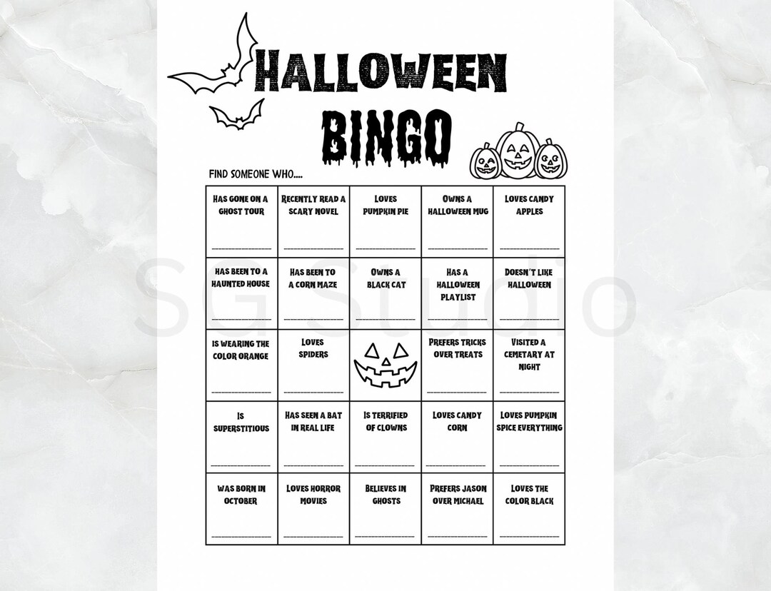 Get to Know You Bingo, Team Building Games, Ice Breaker Activity ...