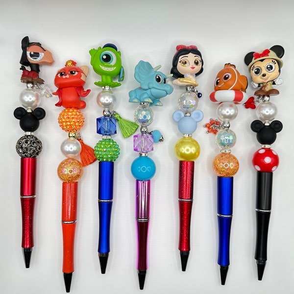 Mickey Mouse Pen Beads - Etsy