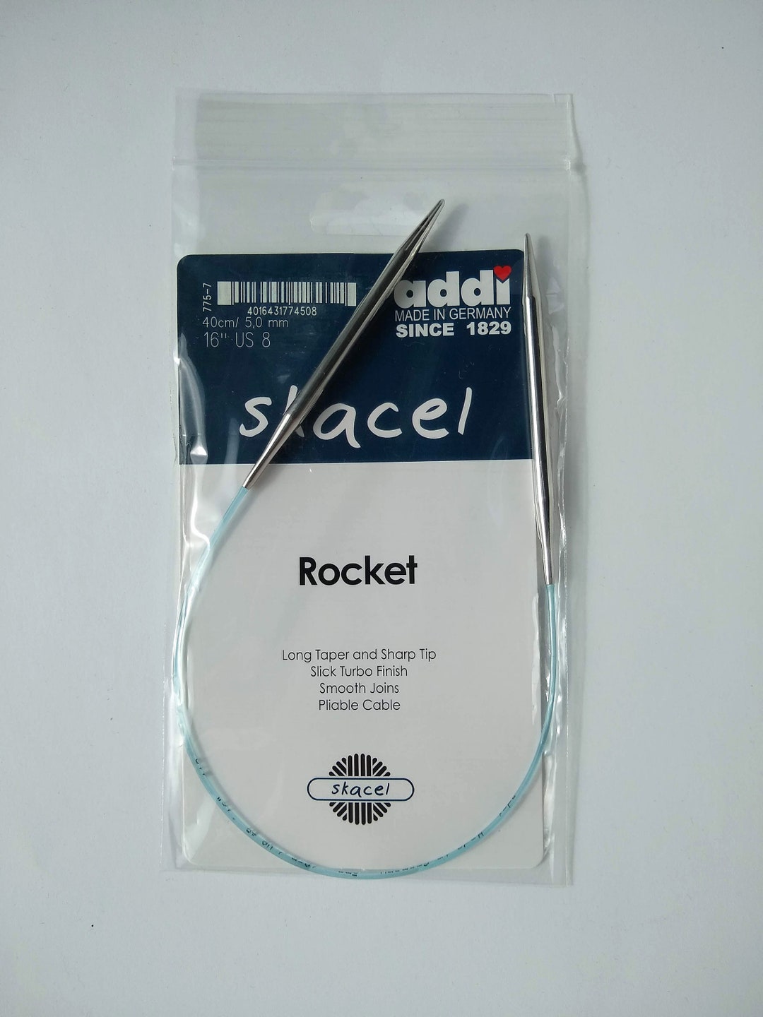 Addi® Rockets 16 Inch (40 Cm) Circular Knitting Needles, US Sizes 0 ...