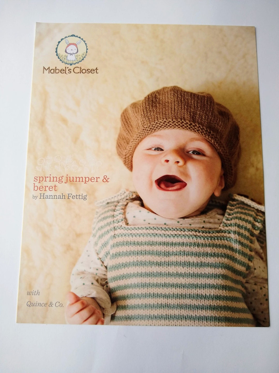 Baby Knitting Pattern, Baby Dress, Baby Beret, Baby Hat, Quince & Co ...