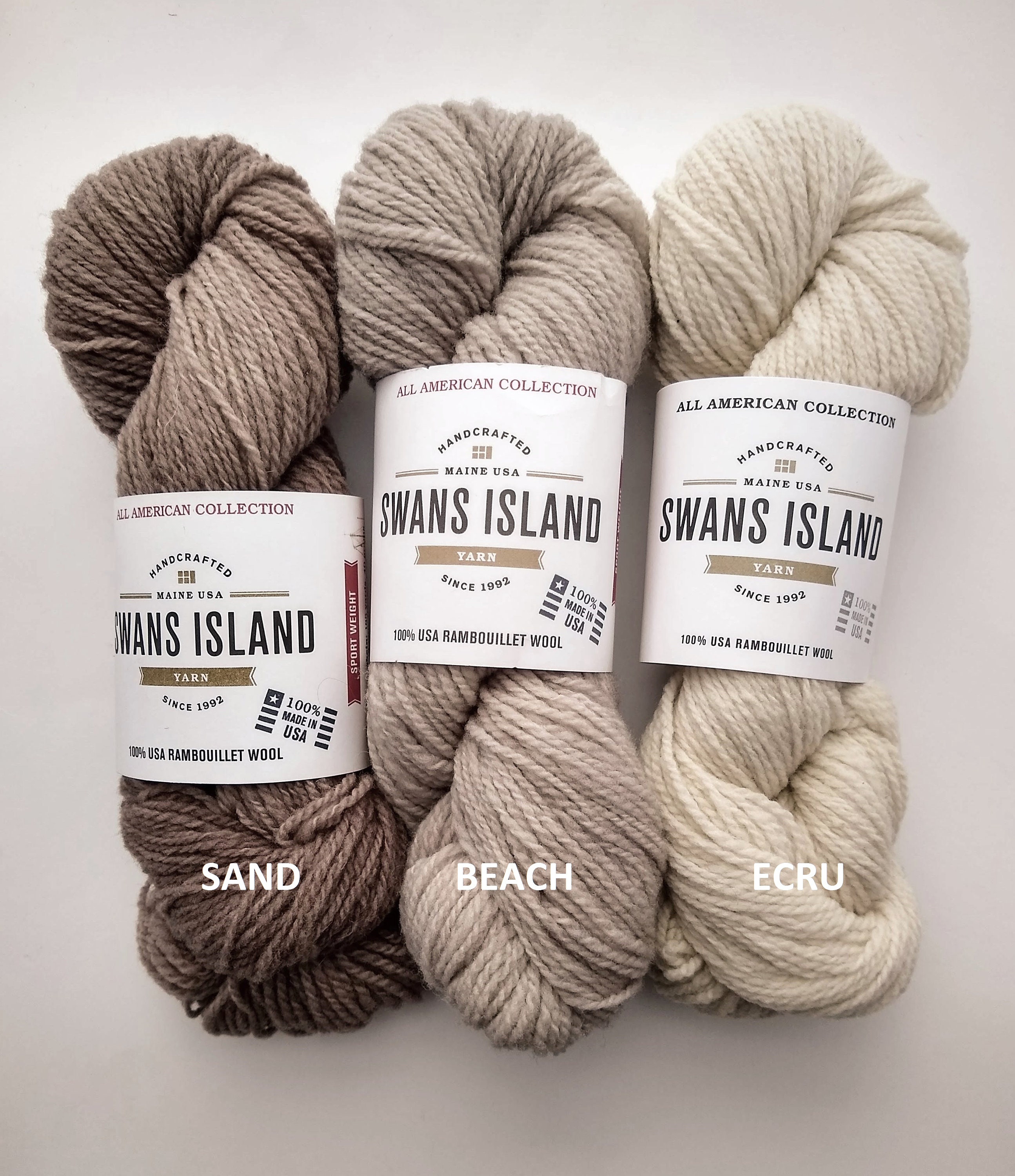 Swans Island Yarn All American Sport Sport Weight Yarn US - Etsy