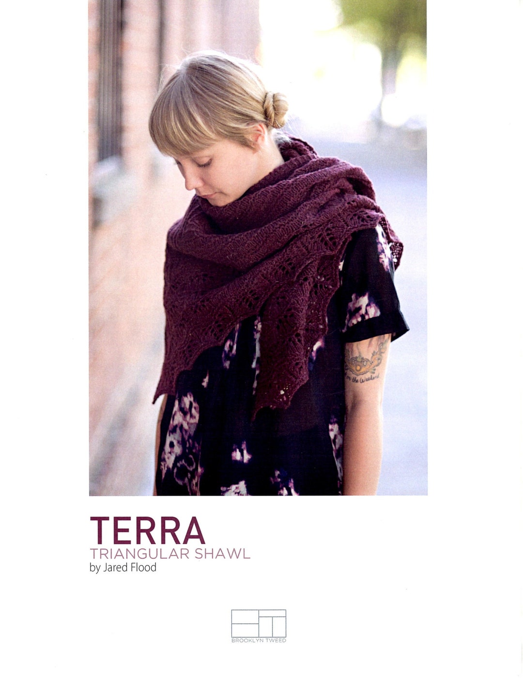 Terra, Designed by Jared Flood, Triangular Shawl, Garter Stitch and ...