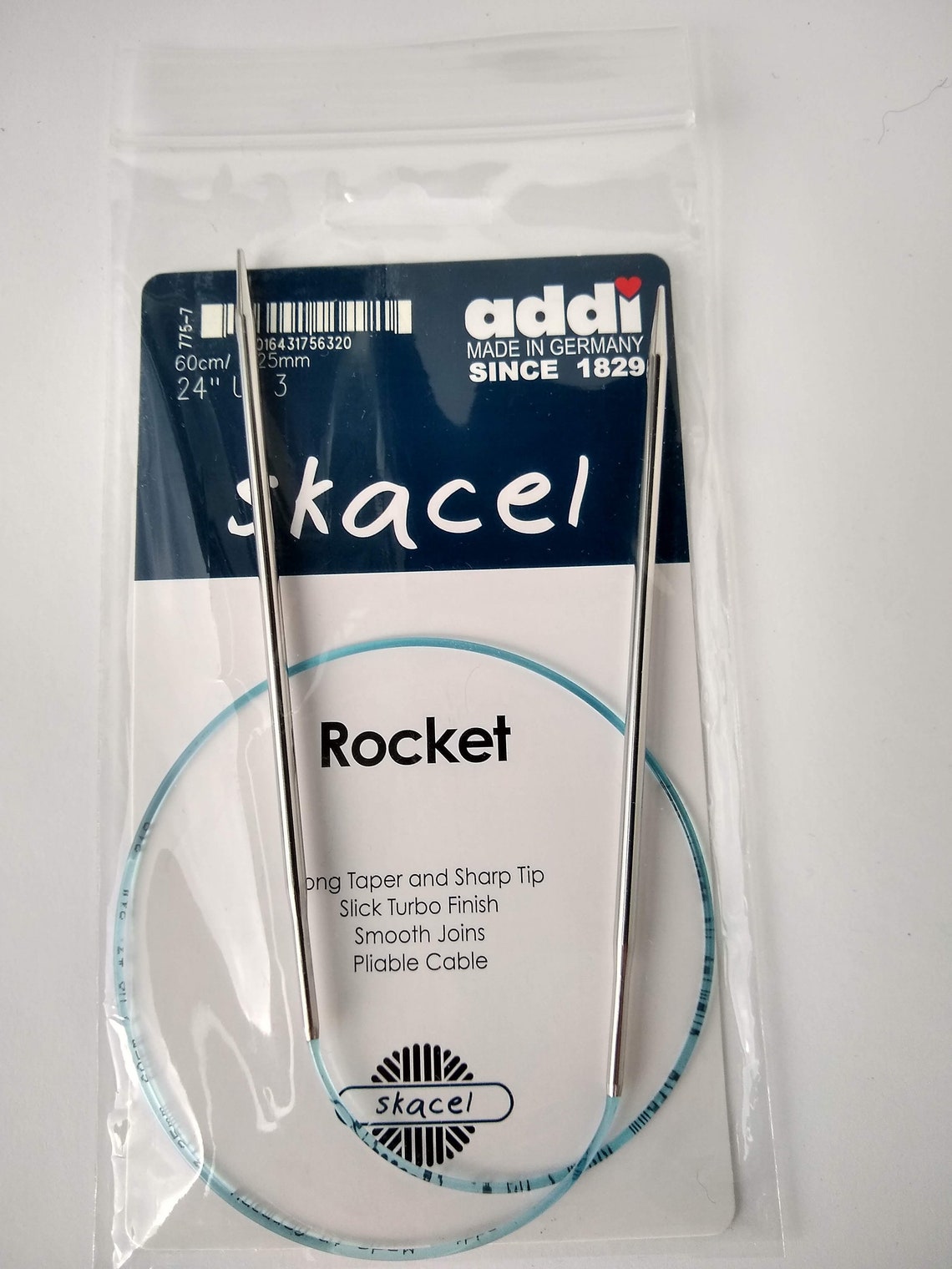Addi® Rockets 24 Inch 60 Cm Circular Knitting Needles, US Sizes 0 15 2. ...