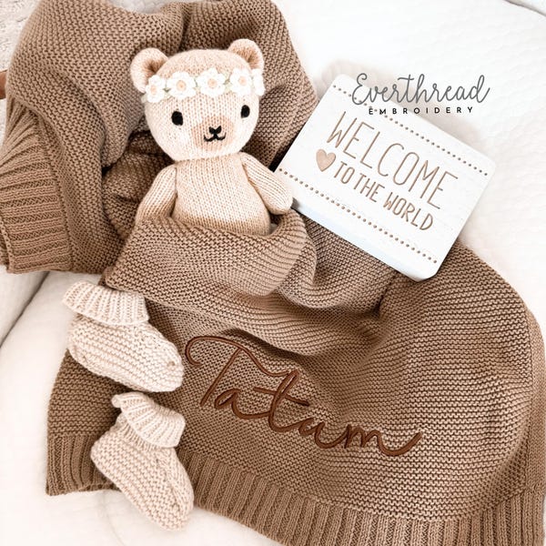 Personalized Baby Blanket - Etsy