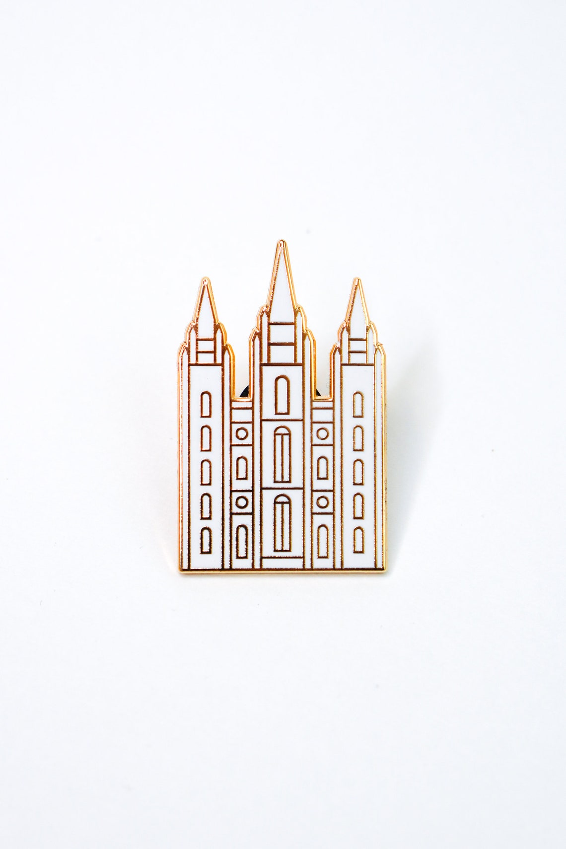 Salt Lake City Temple Enamel Pin - Etsy