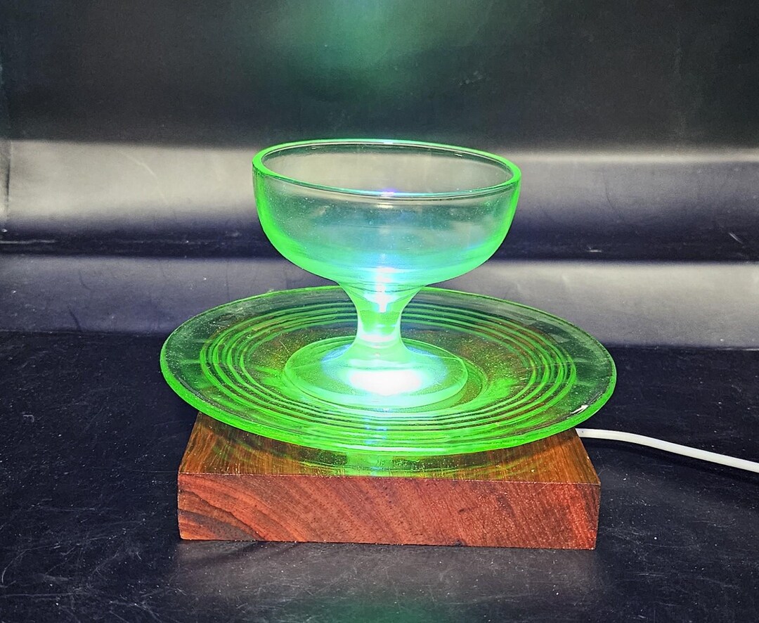 Unique Bottom Lit Padauk, Purple Heart or Maple Display Stand for ...