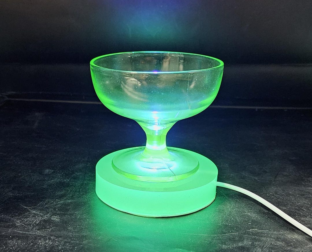 Unique Bottom Lit Transparent Resin Display Stand for Uranium ...