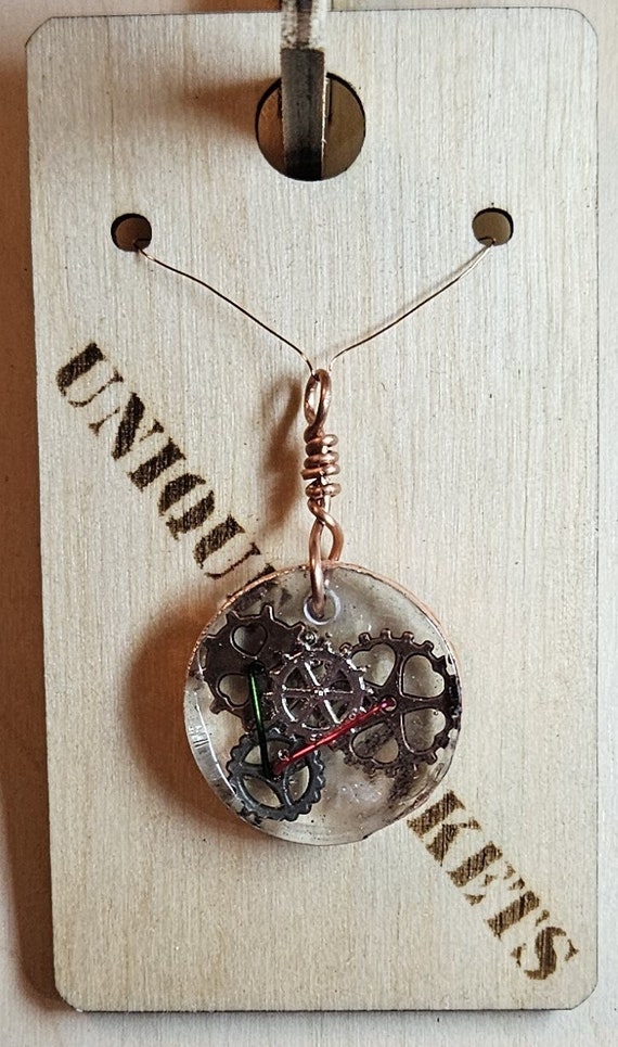 Vintage handmade lilac acrylic - Gem